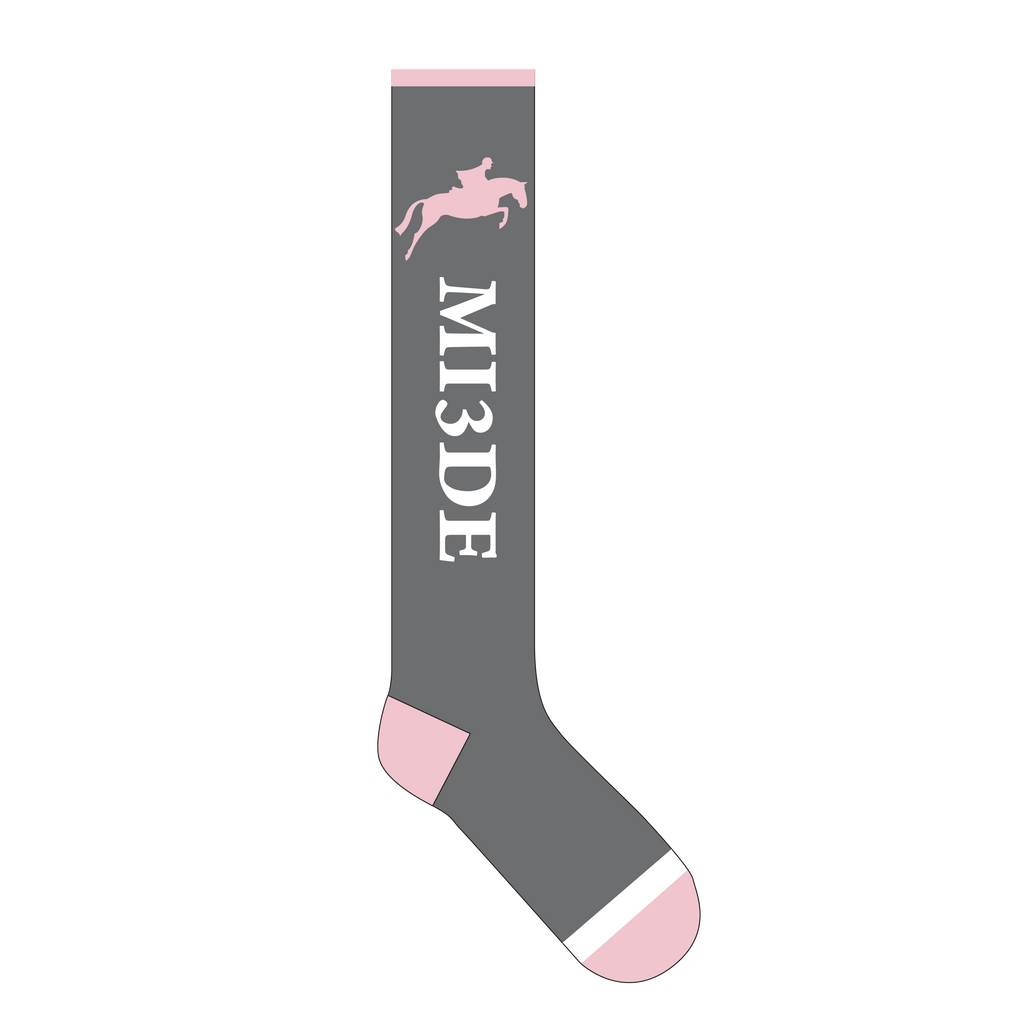 2025 Charcoal Pink Socks – twentyfourseven.net.au